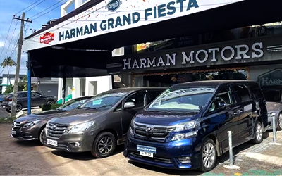 Harman Motors Grand Fiesta! An exciting free trip with each vehicle.